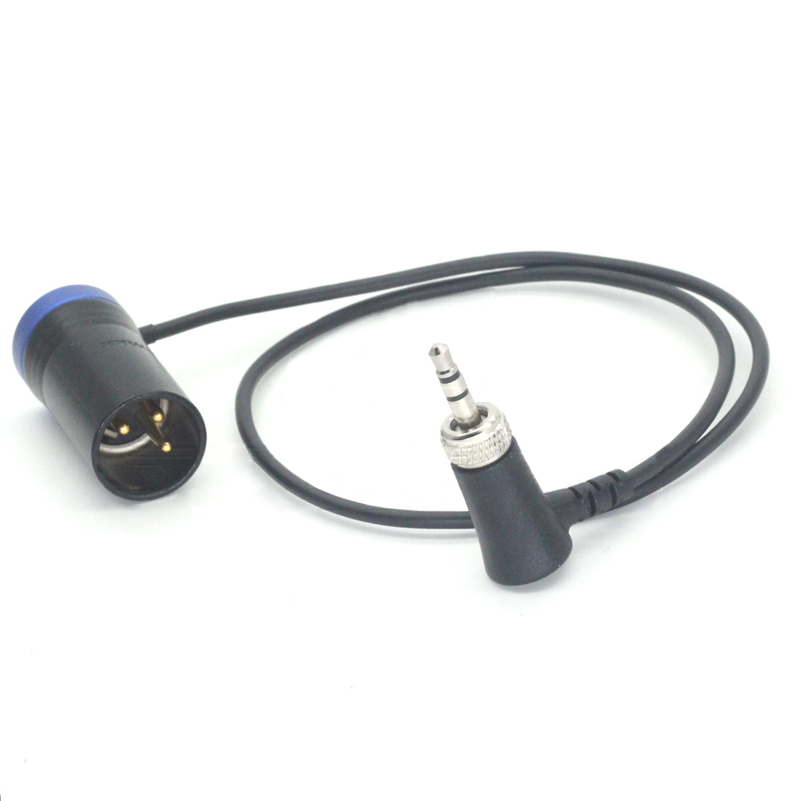 AR14 0.5m 3.5 Right Angle With Lock to Short Flat XLR 3-pin Male Audio ...