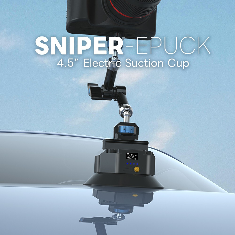 SNIPER-EPUCK 4.5“ Electric Suction Cup